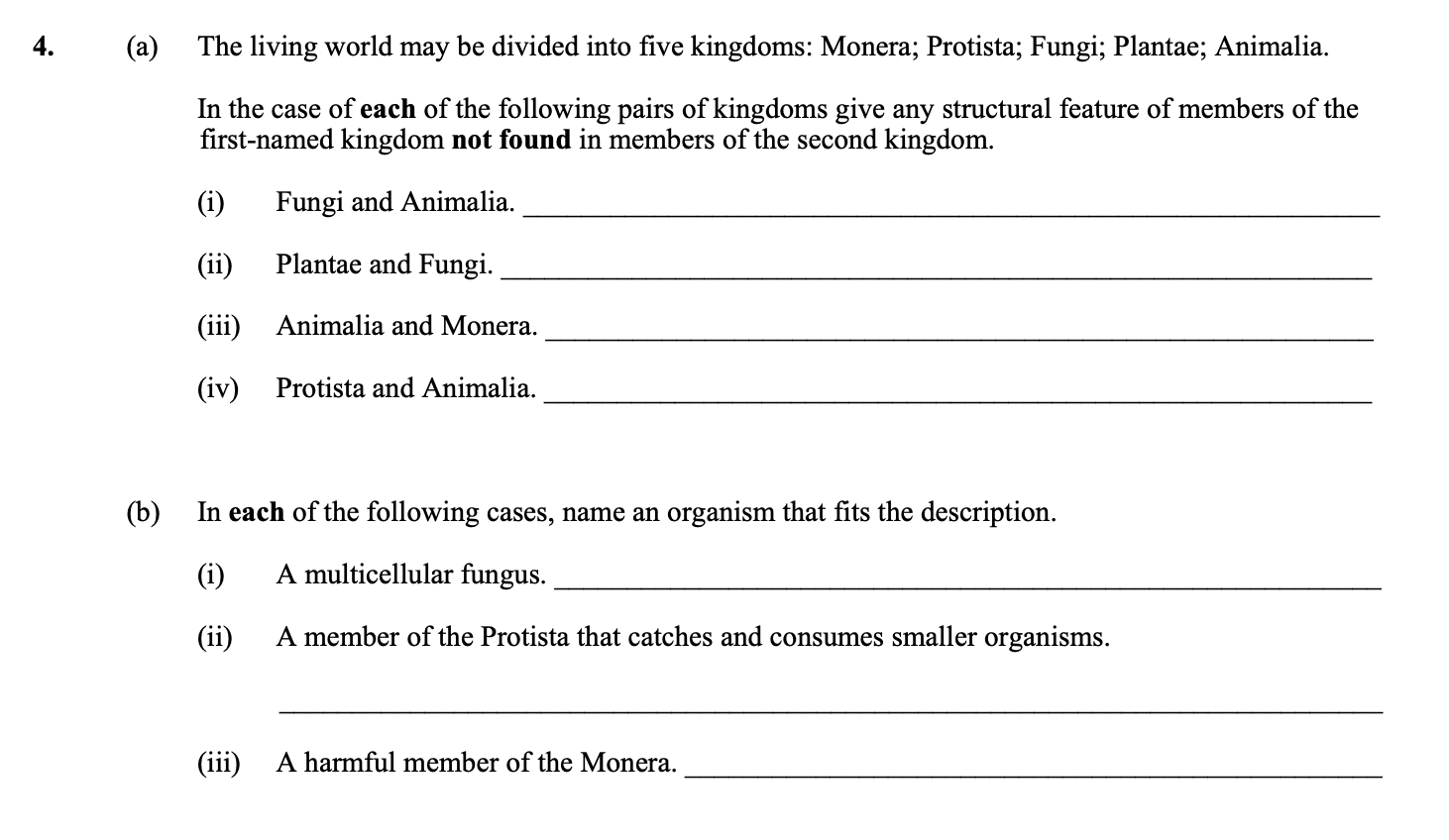 Leaving Cert Biology Bacteria, Viruses & Fungi: The living world may be ...