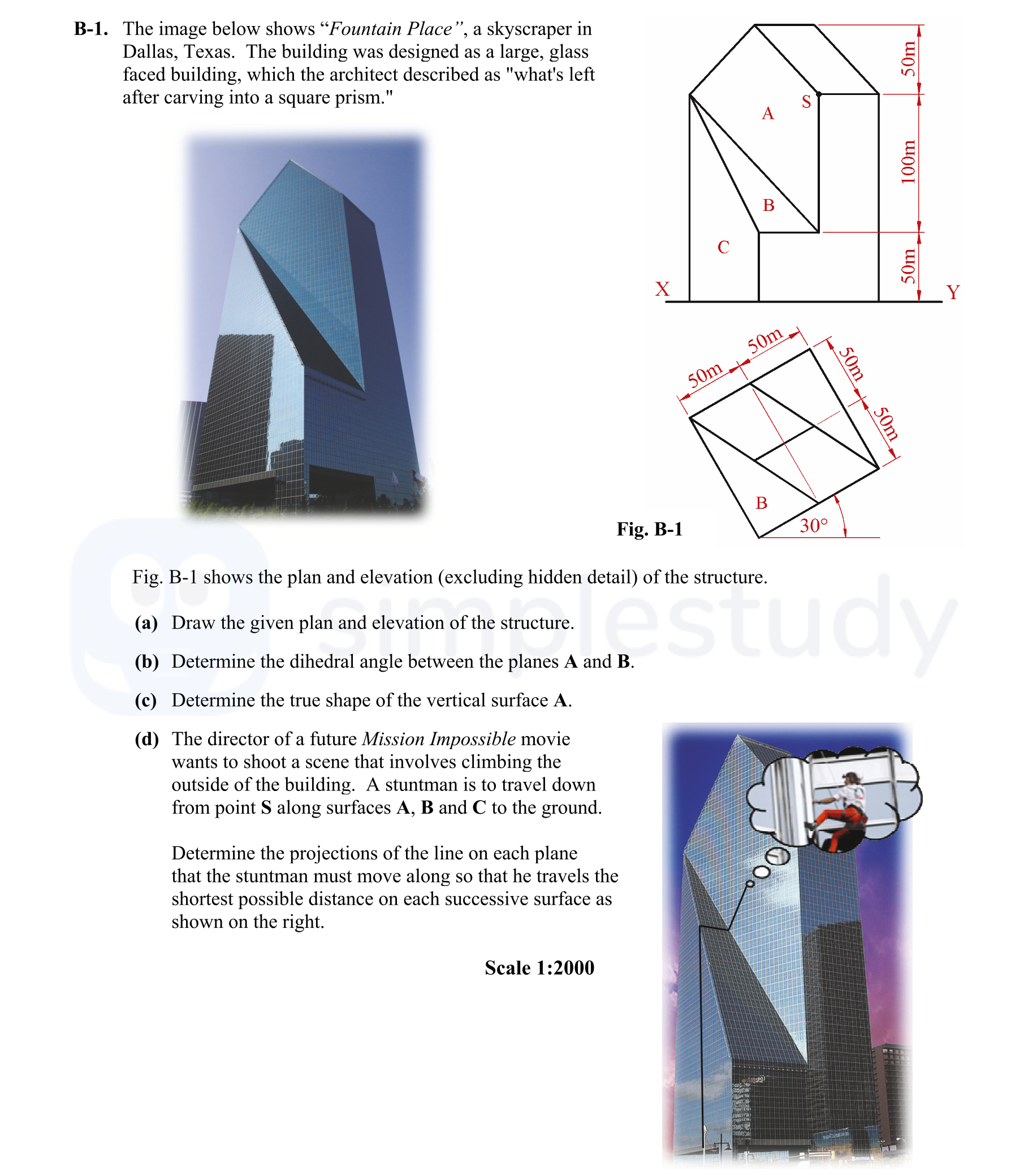Leaving Cert DCG Intersection of Planes (Laminar Planes): Fig. B-1 ...
