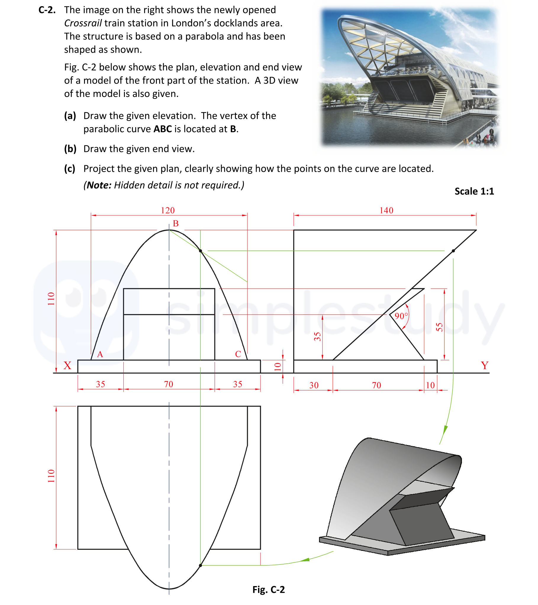 Leaving Cert DCG Structural Forms: The image on the right shows the