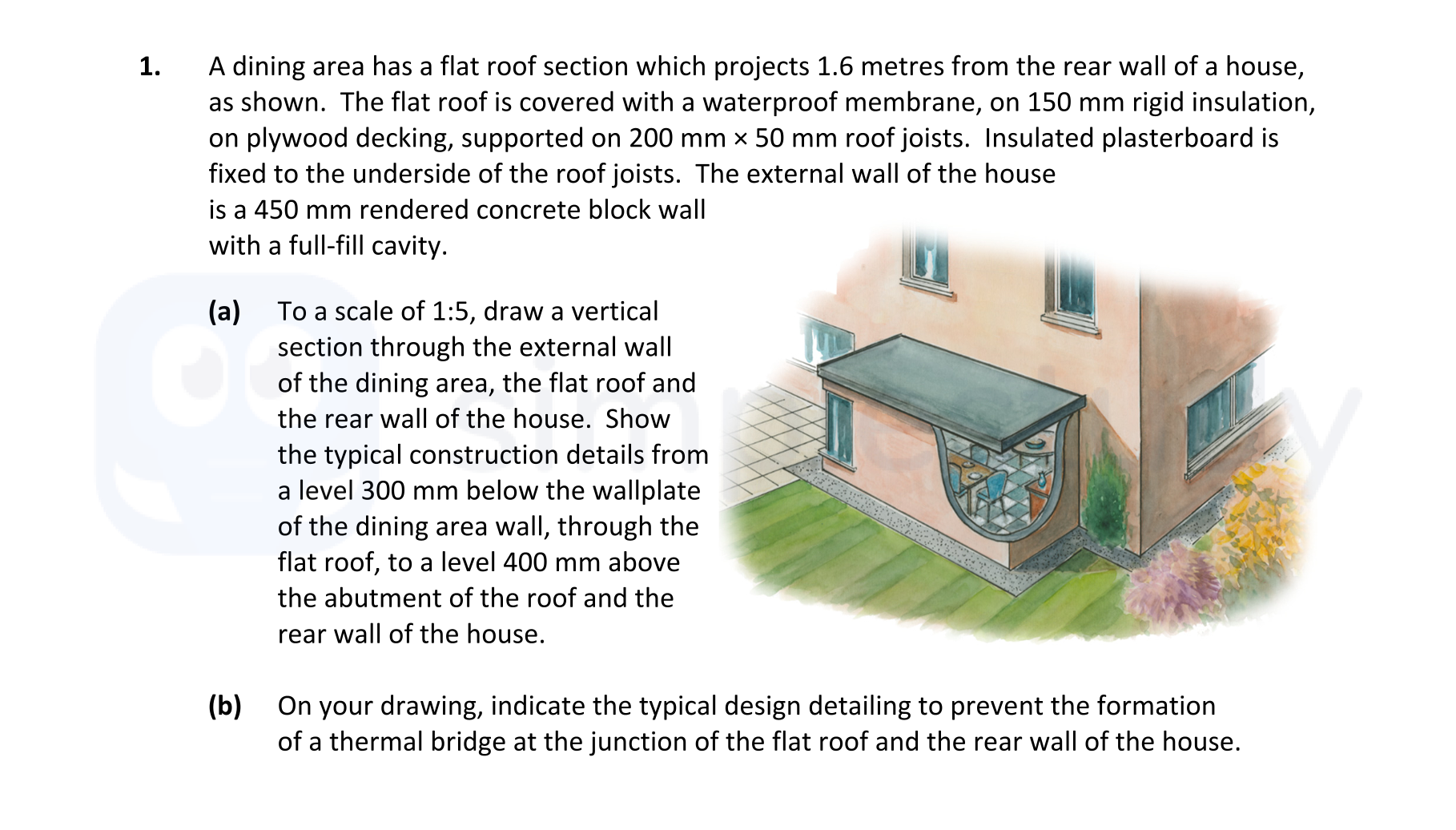 Leaving Cert Construction Studies Question 1: Drawing Questions: a ...