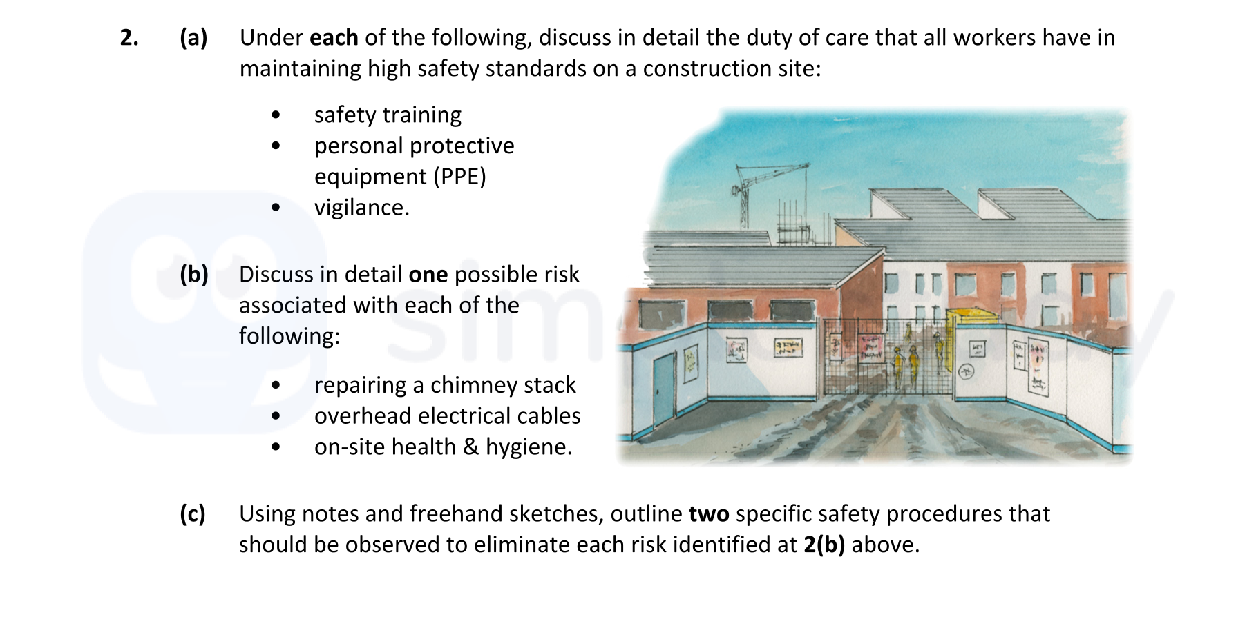 Leaving Cert Construction Studies Site Safety: Under each of the ...