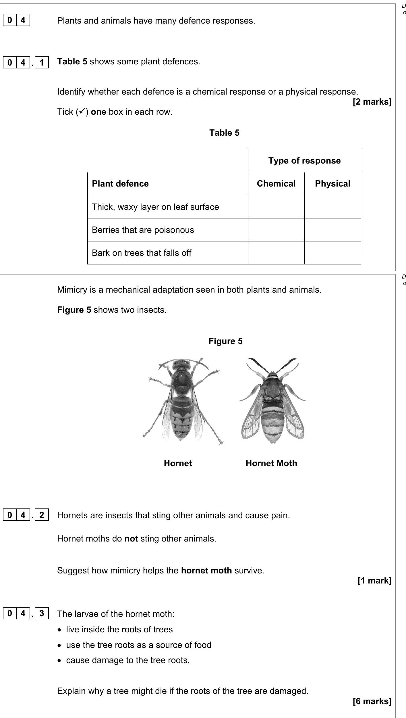 GCSE AQA Biology 7.1 Adaptations, Interdependence & Competition: Plants ...