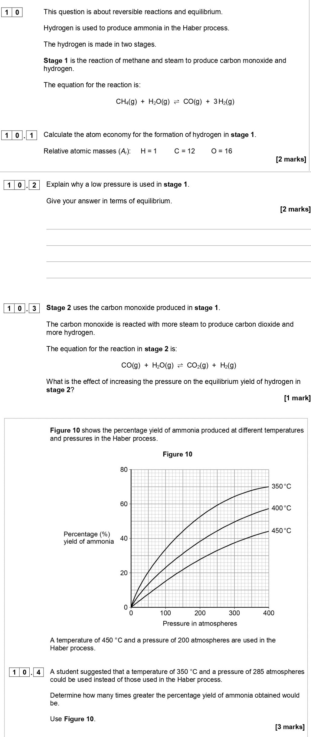 GCSE AQA Chemistry Haber Process & NPK Fertilisers: This question is ...
