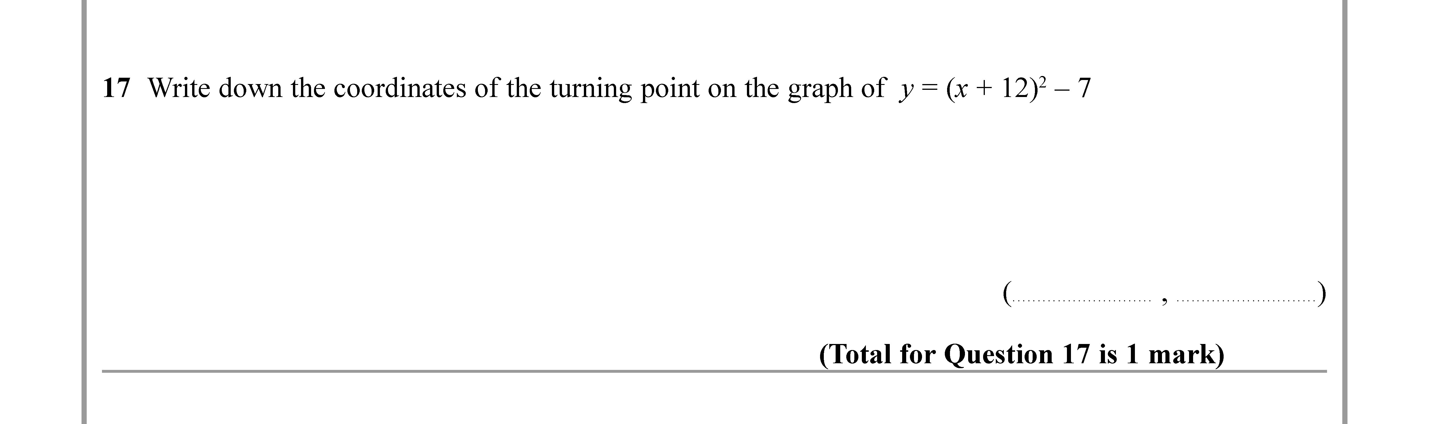 GCSE Edexcel Maths Volume, Area & Surface Area: Write down the ...