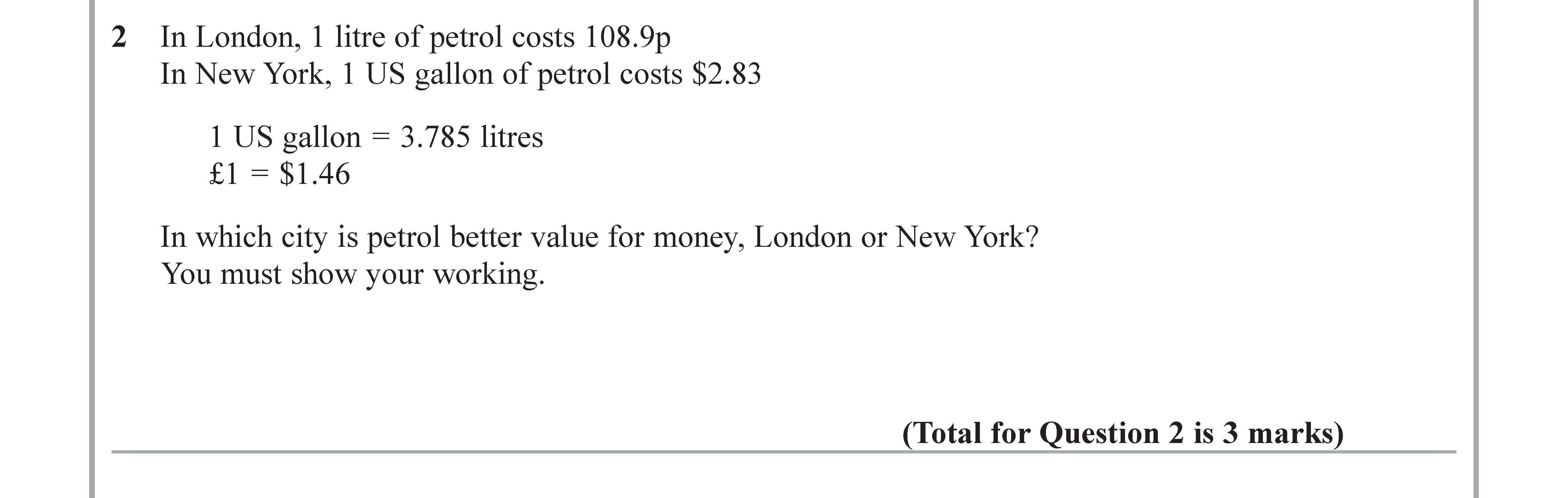 GCSE Edexcel Maths Fractions, Decimals & Percentages: In London, 1 ...