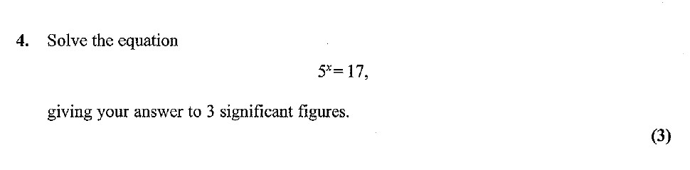 A-Level Edexcel Maths Pure Trigonometric Equations: Solve the equation ...