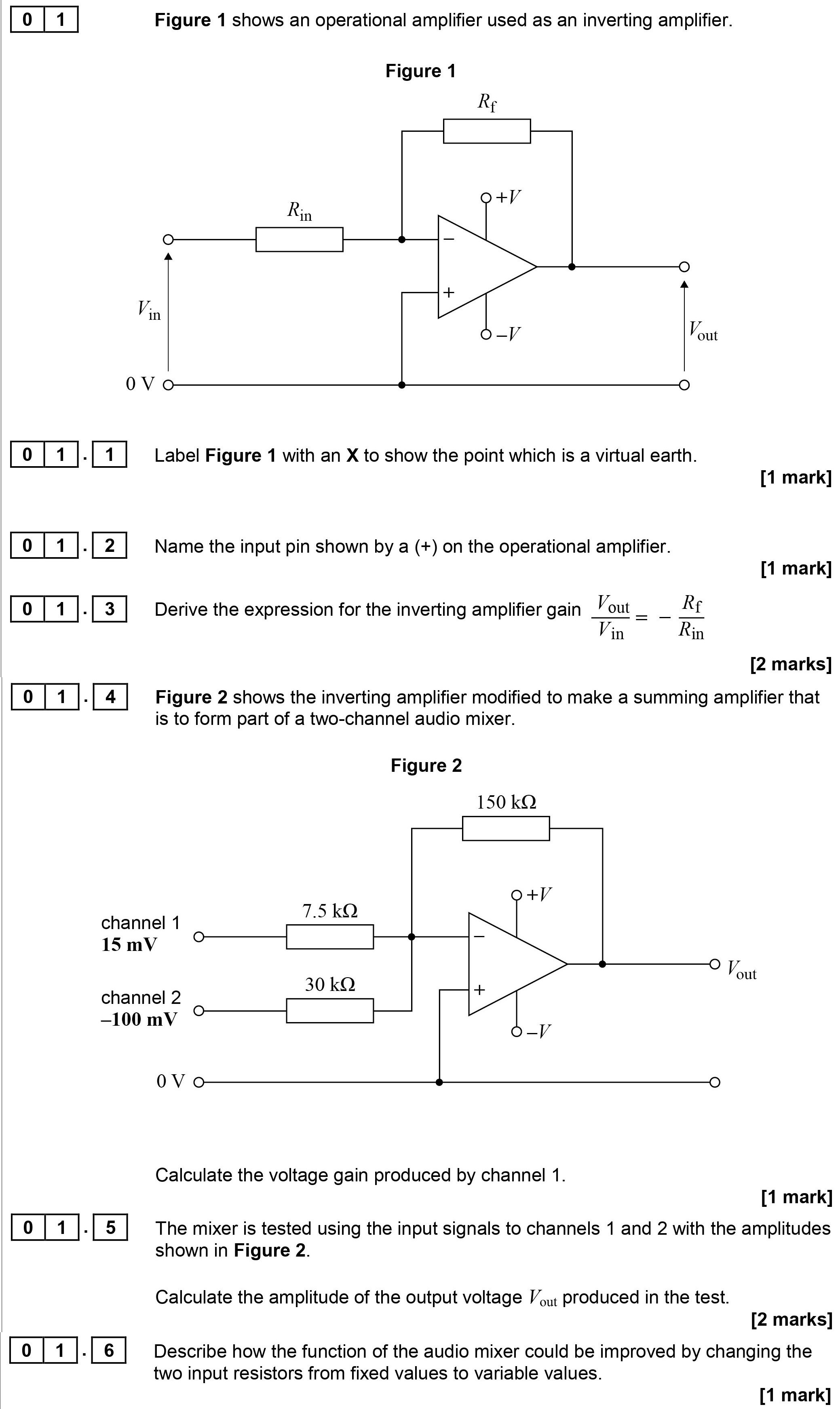 A-Level AQA Physics Resistance & Resistivity: Figure 1 shows an ...