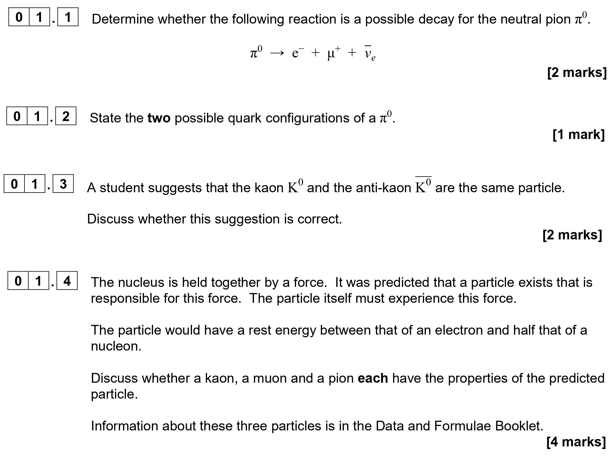 A-Level AQA Physics Atomic Structure & Decay Equations: Determine ...