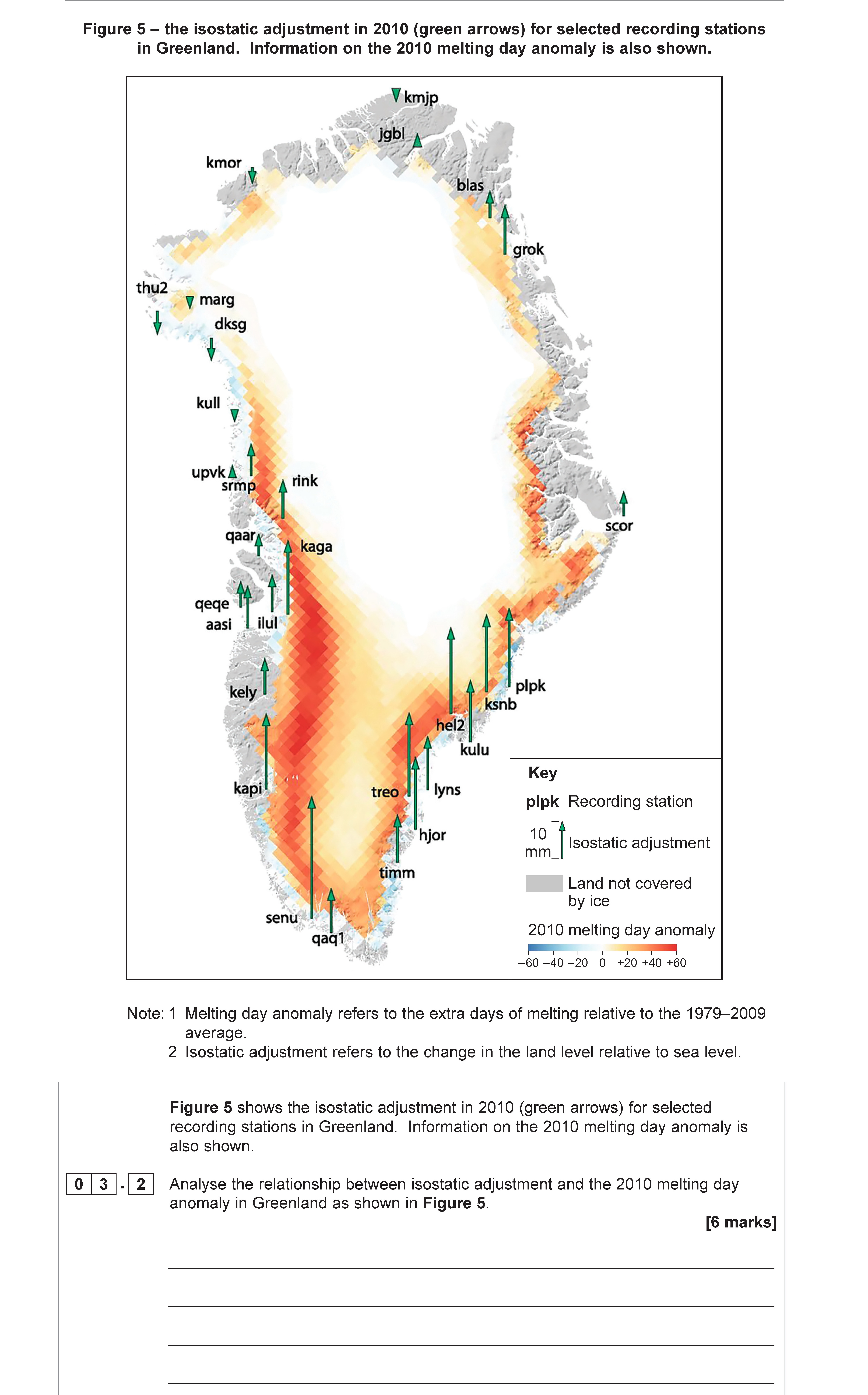 A-Level AQA Geography Glacial Systems & Processes: Analyse the ...