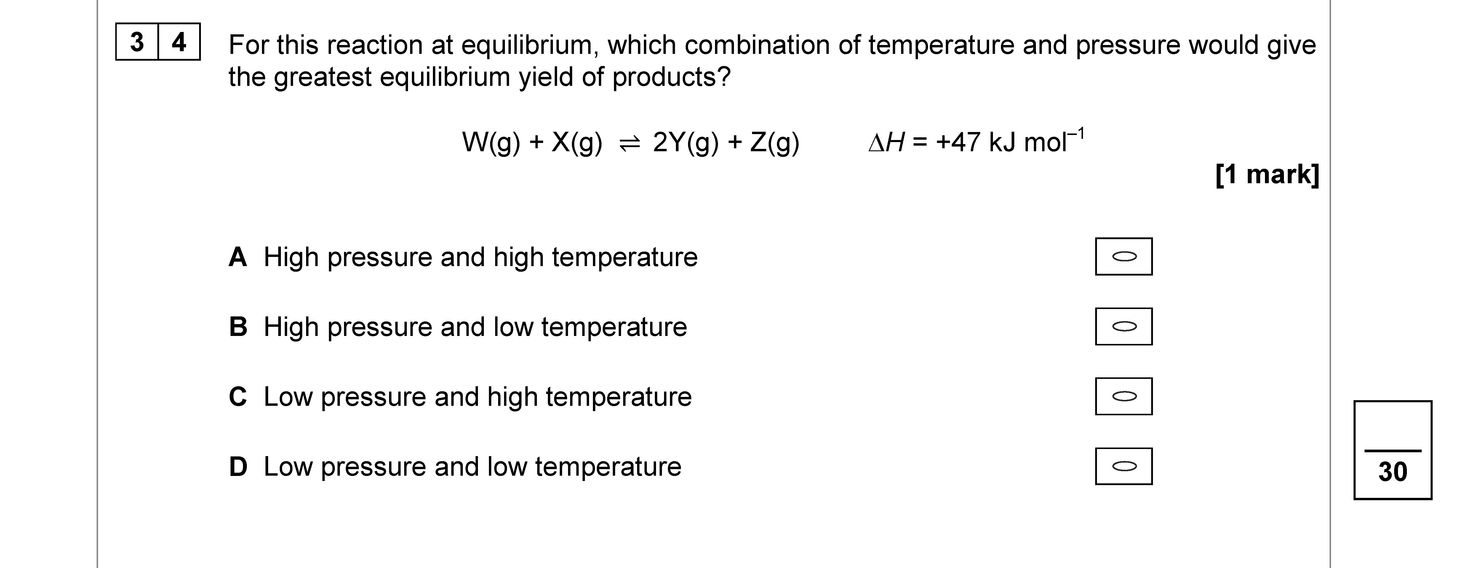 A-Level AQA Chemistry Chemical Equilibria, Le Chateliers Principle & Kc ...