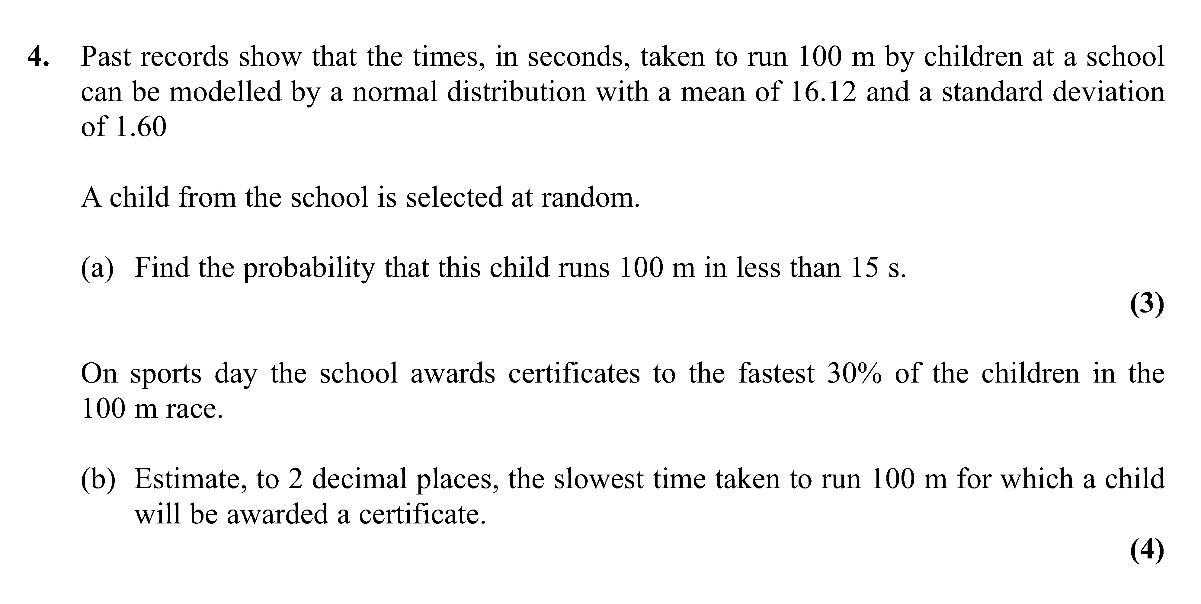 A-Level Edexcel Maths Statistics Hypothesis Testing (Normal ...
