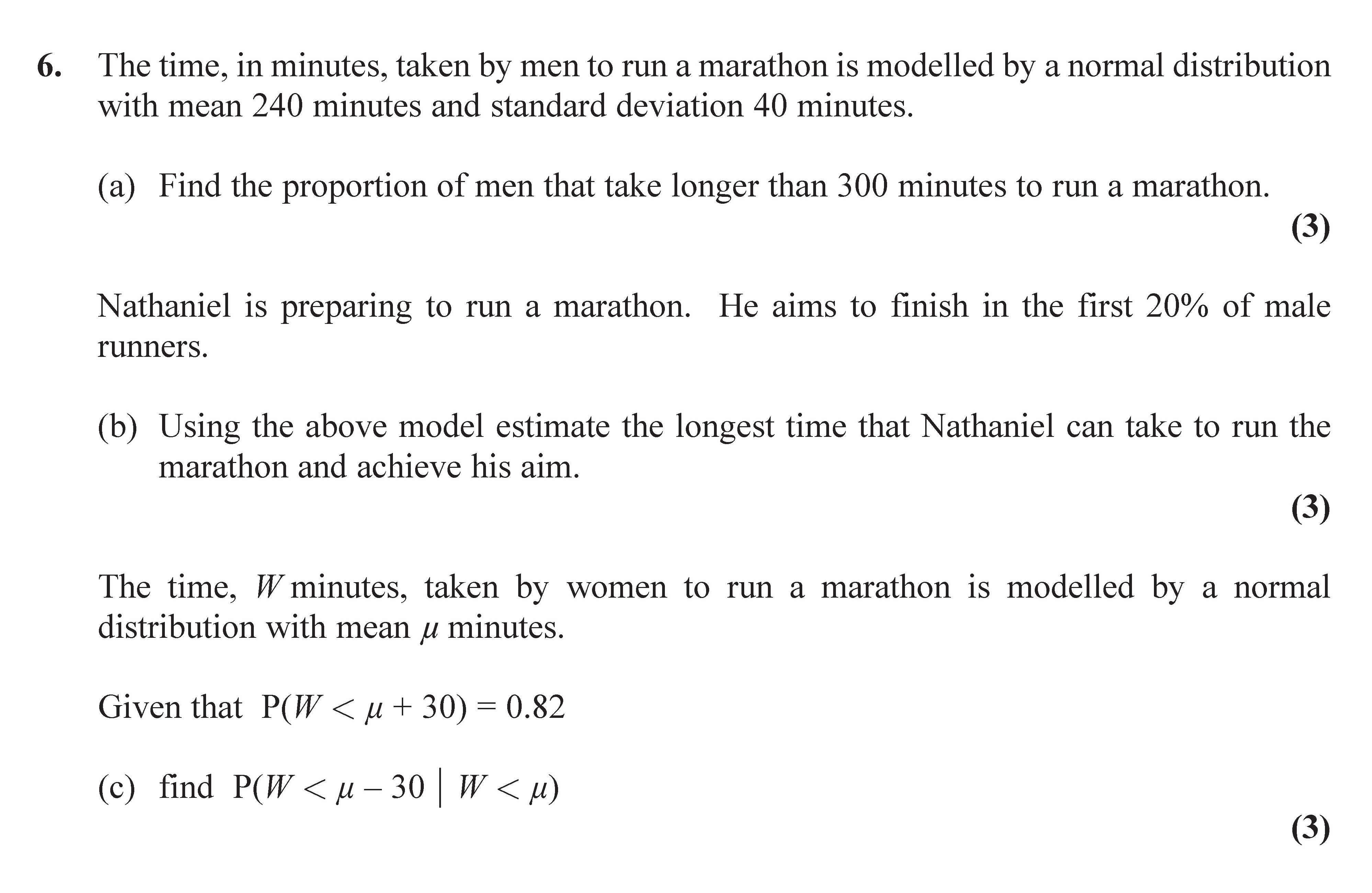 A-Level Edexcel Maths Statistics Hypothesis Testing (Normal ...