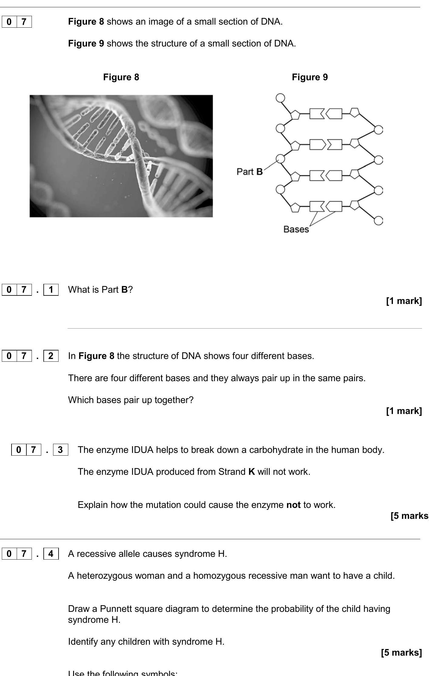 GCSE AQA Biology 3.1 Communicable Diseases: What is Part B? In Figure 8 t