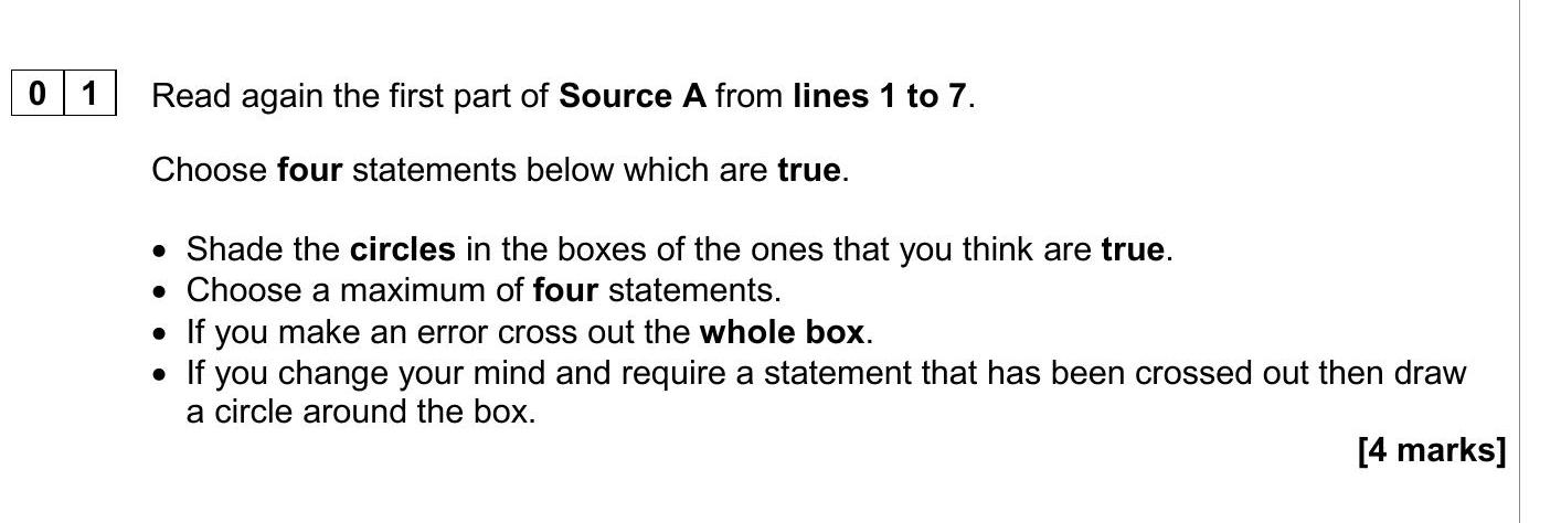 Gcse Aqa English Language Gcse English Language Paper 1 Overview Read