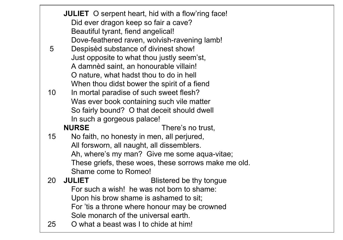 GCSE AQA English Literature Romeo & Juliet: Starting with this ...