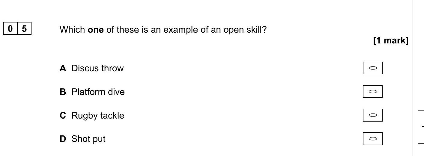 GCSE AQA Physical Education Skills, Goal Setting & Feedback: Which one ...