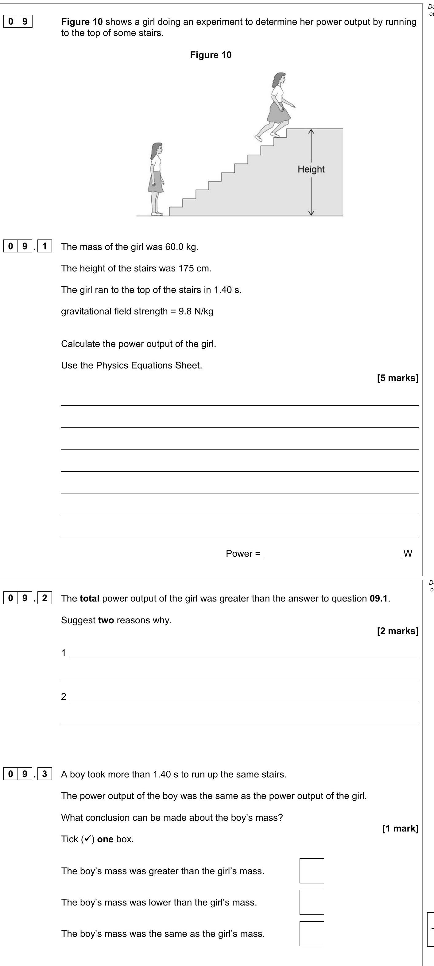 GCSE AQA Physics Current, Potential Difference & Resistance: Figure 10 ...
