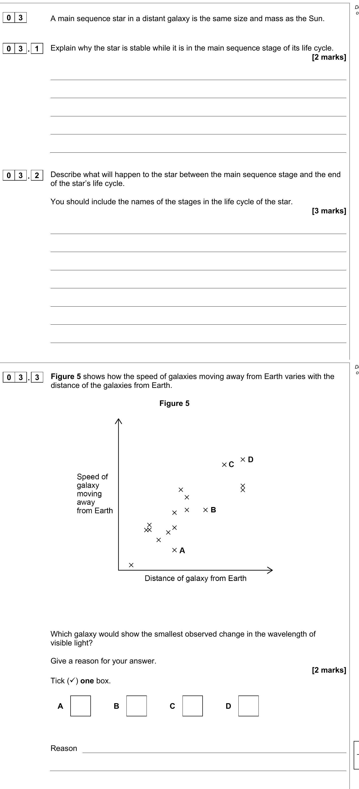GCSE AQA Physics 8.1 Solar system, Stability of Orbital Motions ...