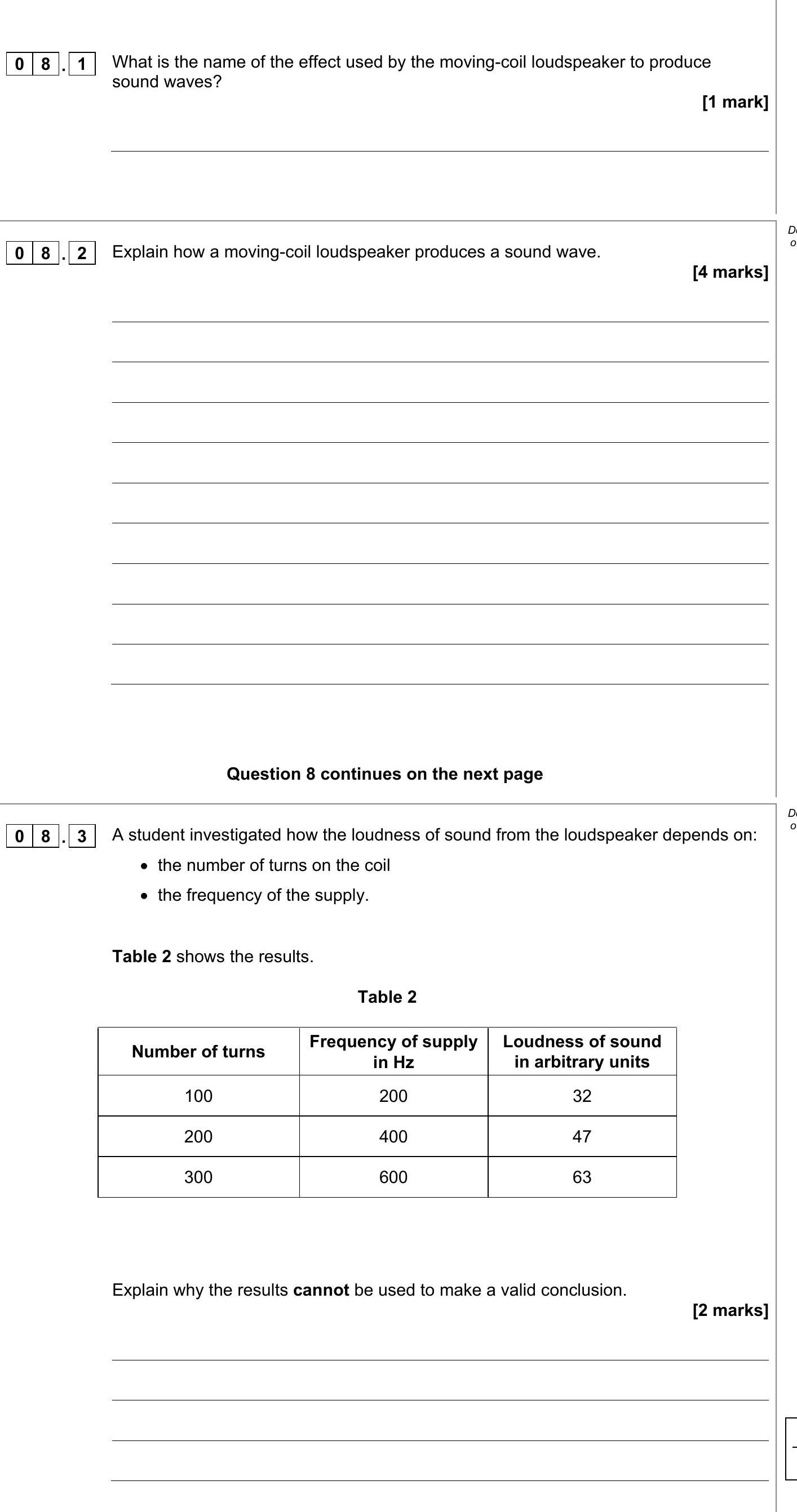 GCSE AQA Physics Waves in Air, Fluids & Solids: What is the name of the ...