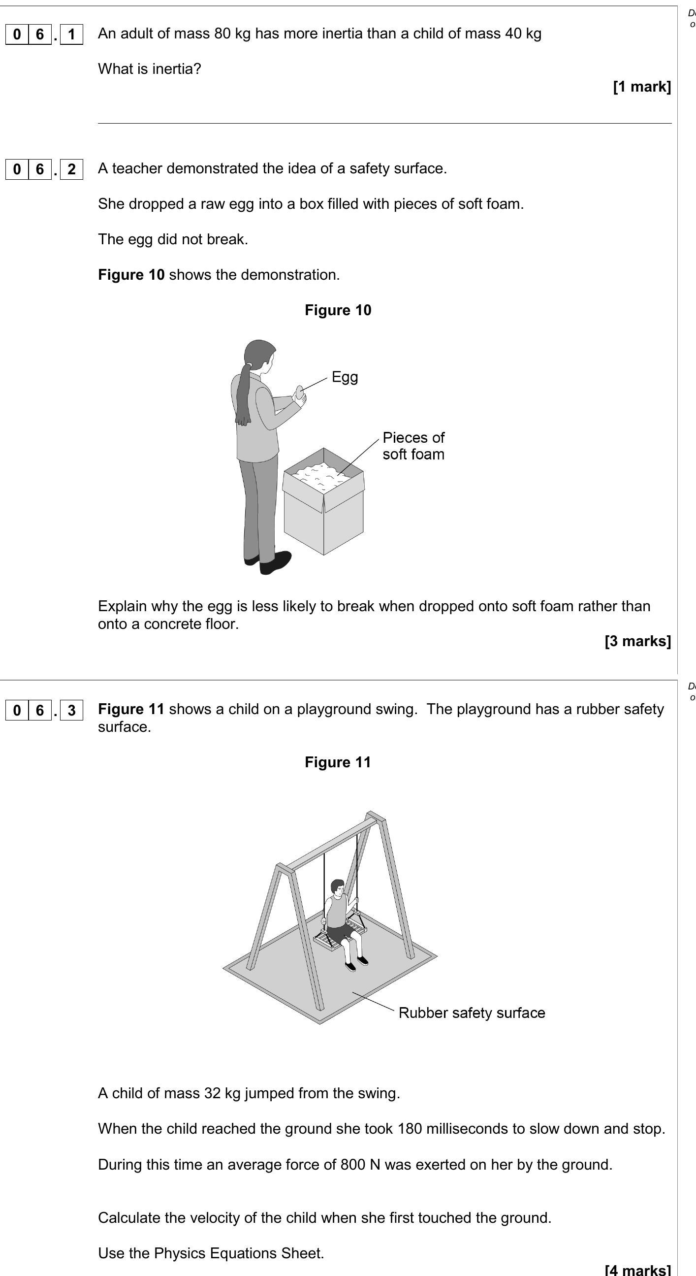 GCSE AQA Physics 6.1 Waves in Air, Fluids & Solids: What is inertia?
