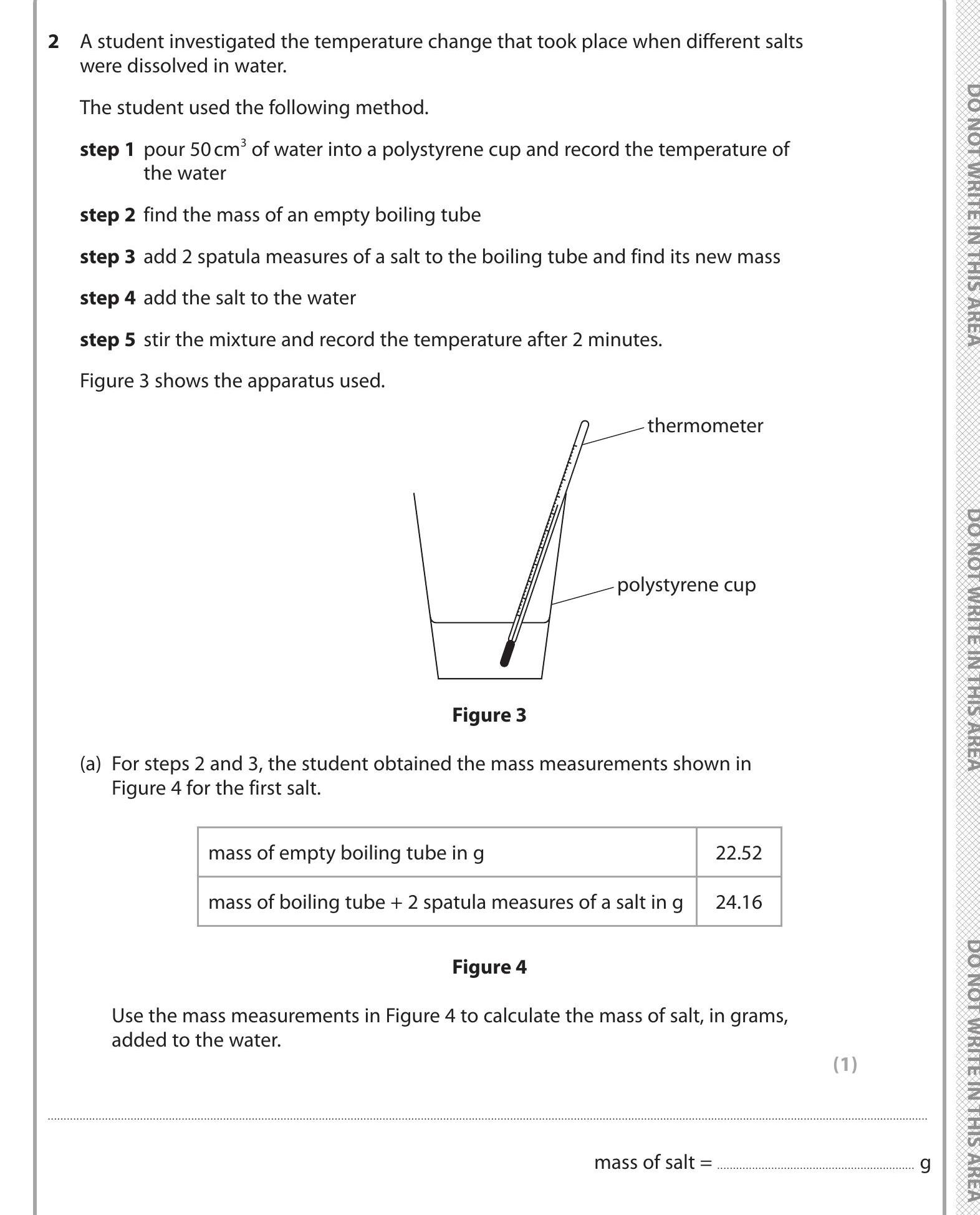 GCSE Edexcel Chemistry Endothermic and exothermic reactions: 2 A ...
