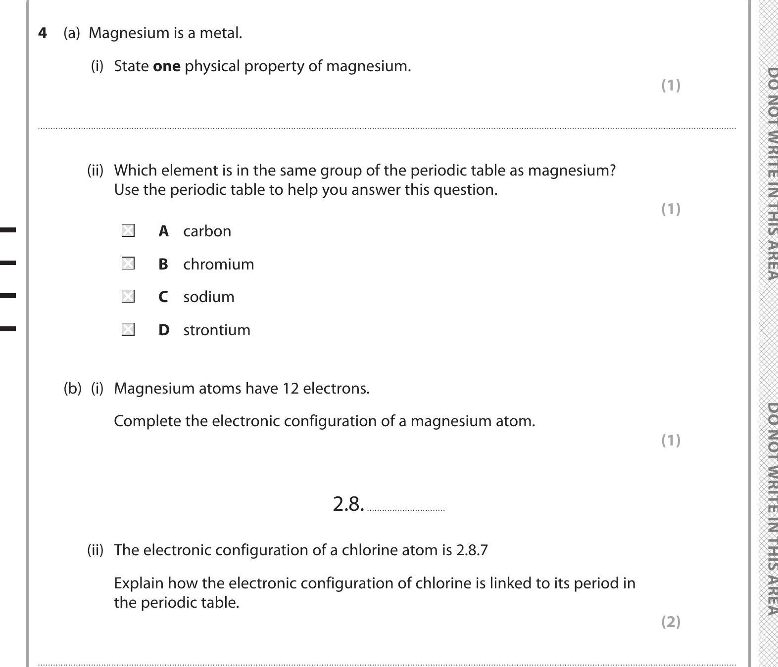 GCSE Edexcel Chemistry Combined Science States of Matter: 4. (a ...