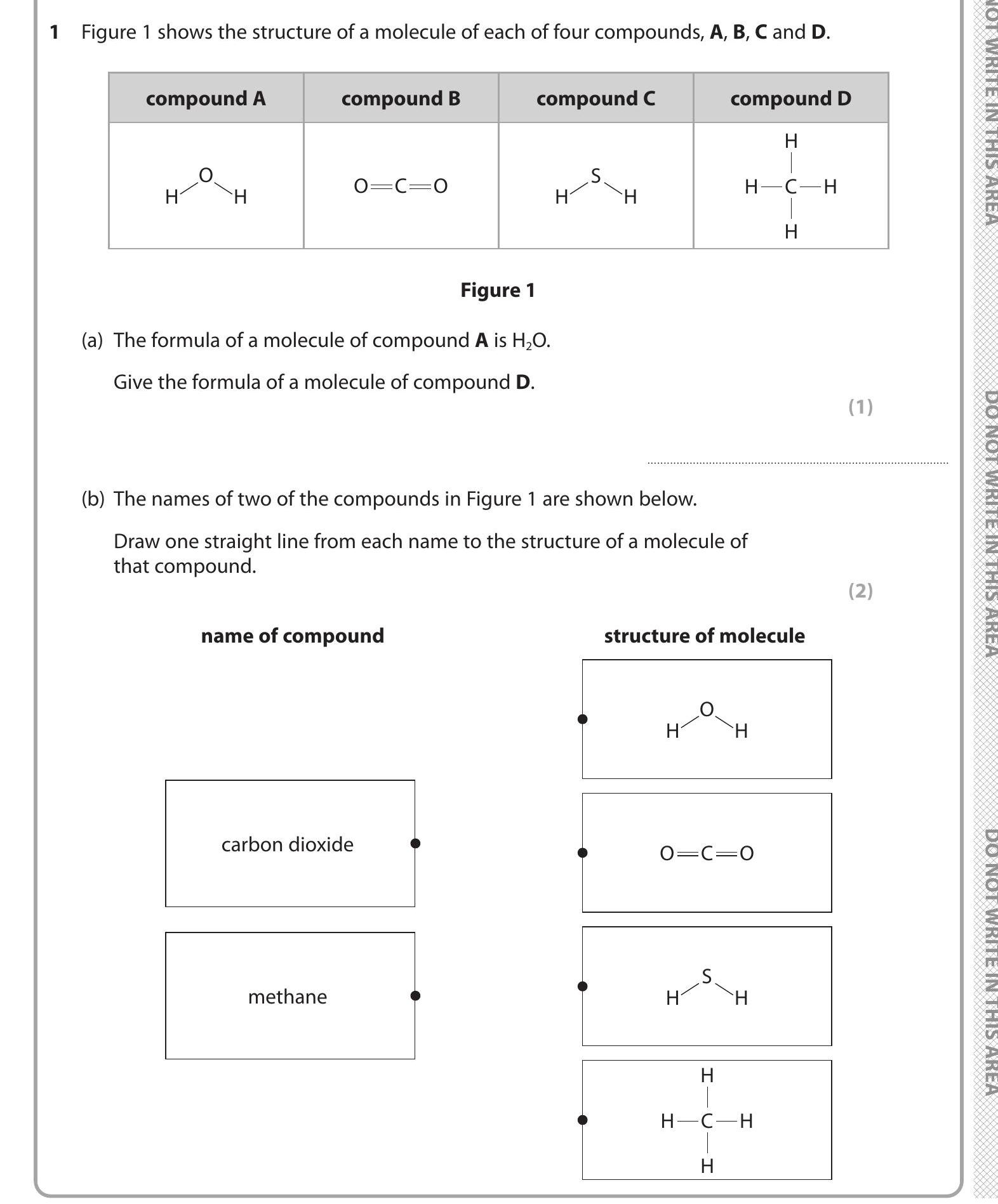 GCSE Edexcel Chemistry Combined Science Simple molecular structures ...