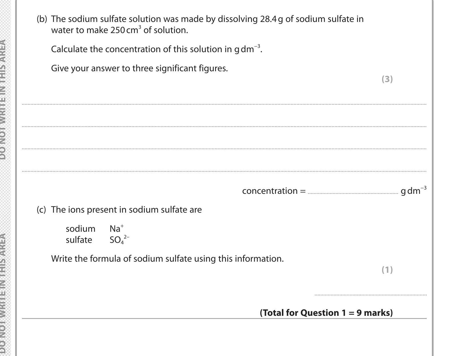 GCSE Edexcel Chemistry Combined Science Identifying gases: The sodium ...