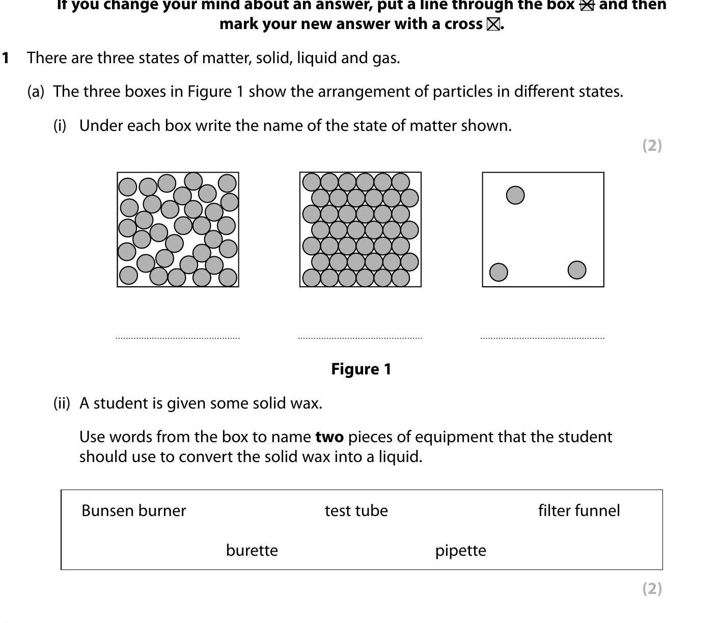 GCSE Edexcel Chemistry Combined Science States of Matter: There are ...