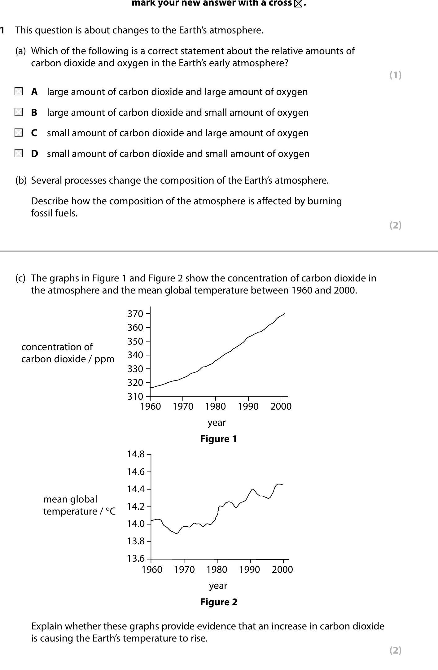 GCSE Edexcel Chemistry: Combined Science The Atmosphere: This question ...