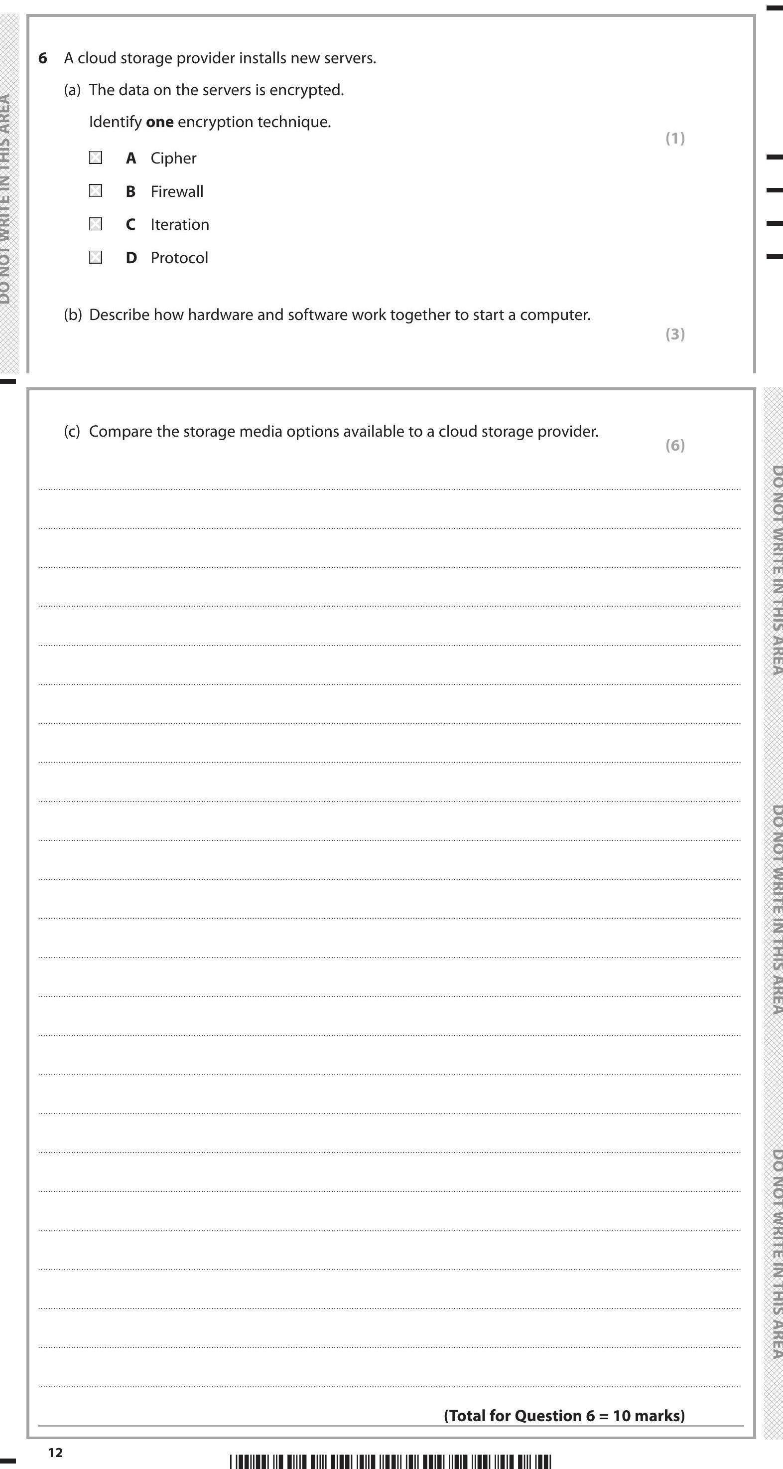 GCSE Edexcel Computer Science Primary & Secondary Storage: A cloud storage provider install