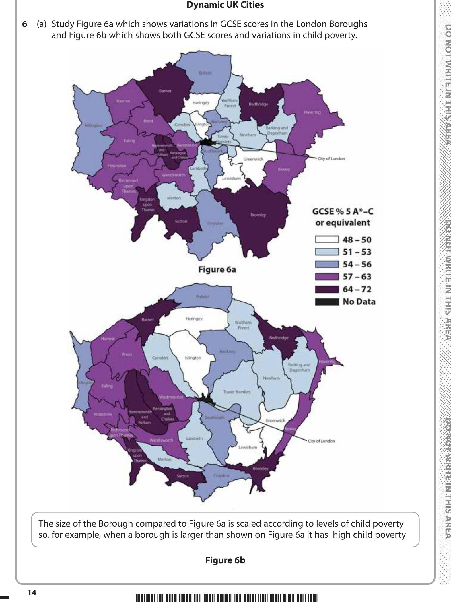 GCSE Edexcel Geography A 4.1 Urban Issues & Challenges: 6 (a) Study ...