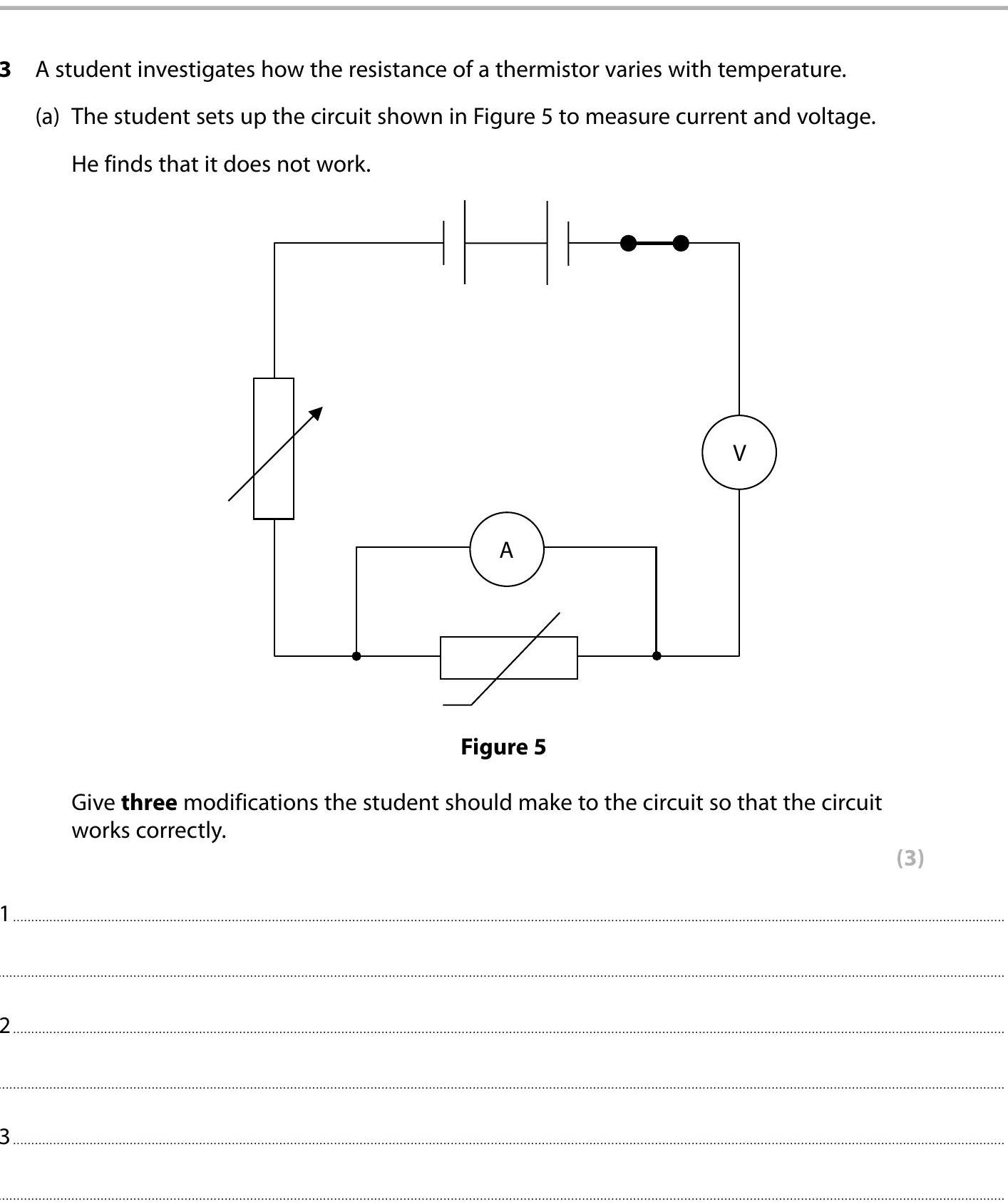 GCSE Edexcel Physics Forces & elasticity: A student investigates how the r