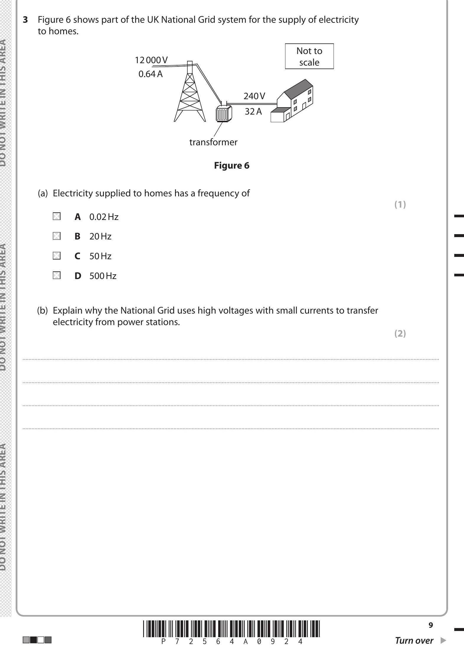 GCSE Edexcel Physics: Combined Science Generating & distributing ...