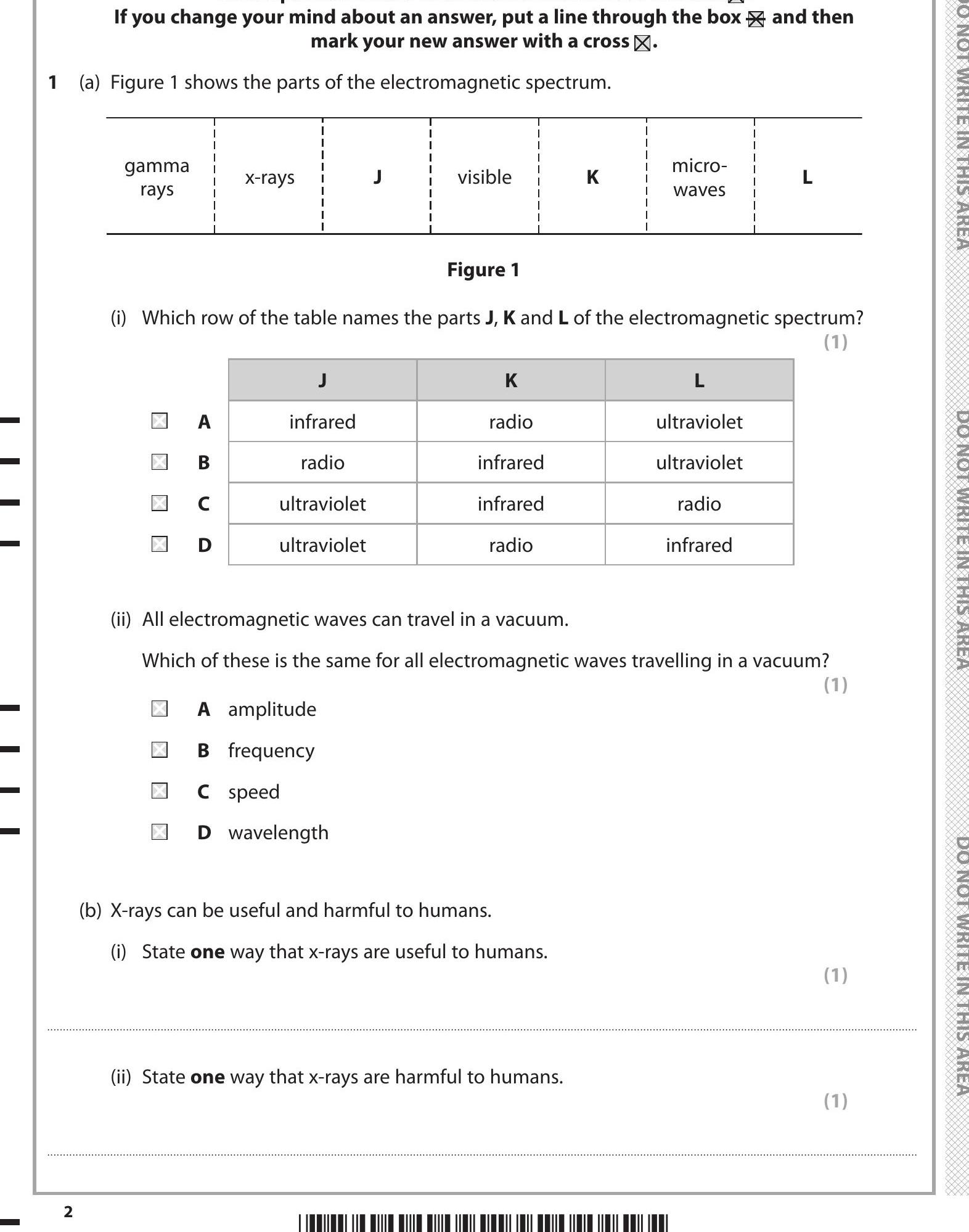 GCSE Edexcel Physics Combined Science The Electromagnetic Spectrum: 1 ...