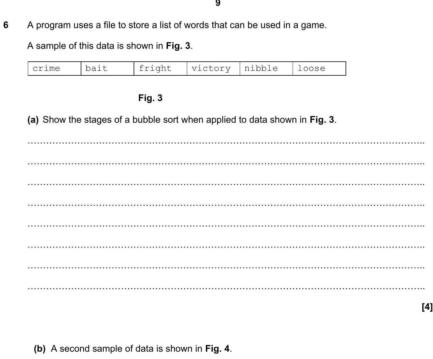 Gcse Ocr Computer Science Computational Thinking Searching And Sorting 1904
