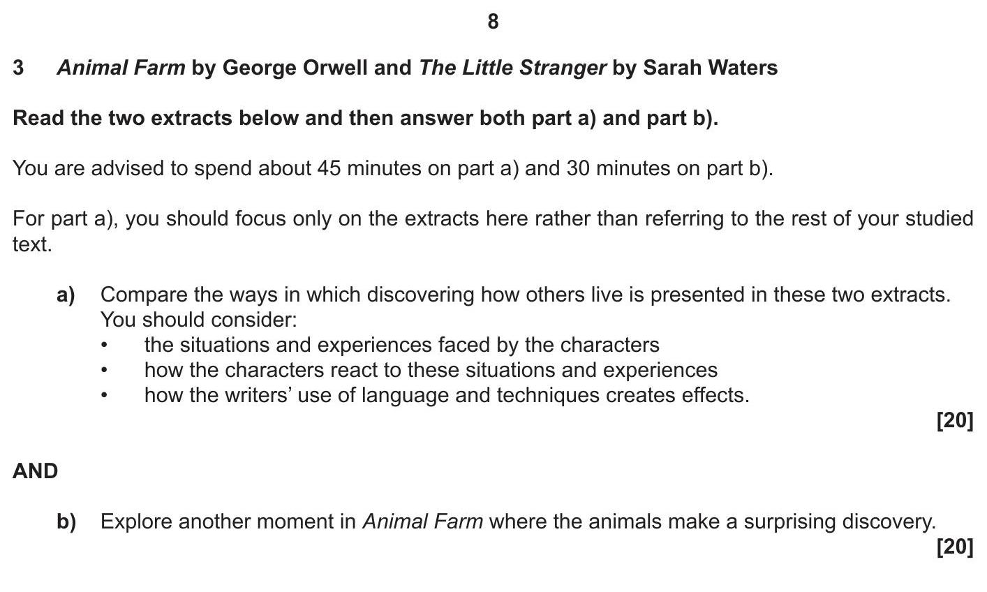 GCSE OCR English Literature Animal Farm by George Orwell: Animal Farm ...