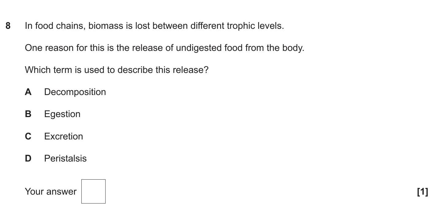 GCSE OCR Gateway Biology 7.4 Trophic Levels in an Ecosystem: In food ...