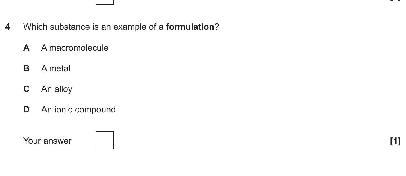 GCSE OCR Gateway Chemistry Combined Science Purity, Formulations ...
