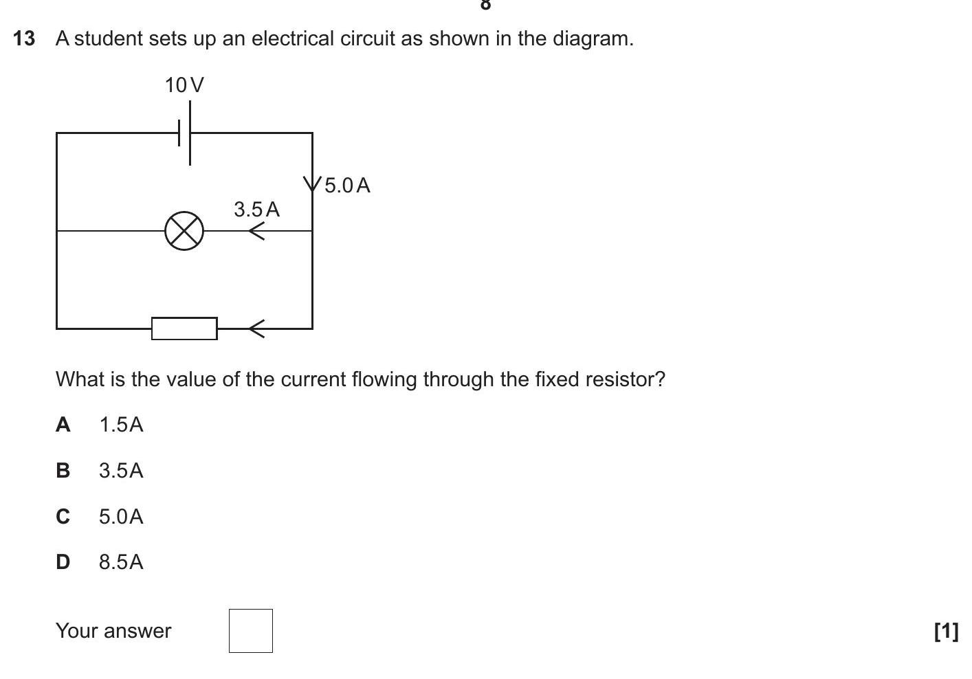 GCSE OCR Gateway Physics 2.2 Series & Parallel Circuits: A student sets ...