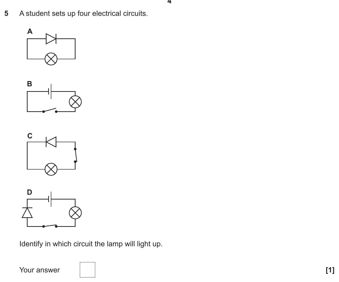 GCSE OCR Gateway Physics 2.2 Series & Parallel Circuits: A student sets ...