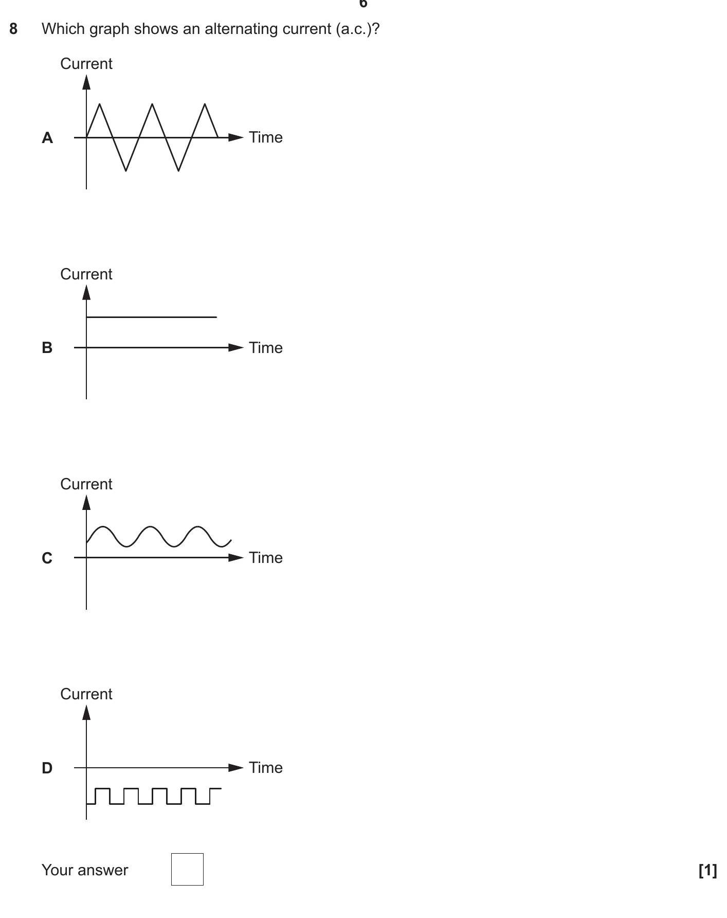 GCSE OCR Gateway Physics Current, Potential Difference & Resistance ...