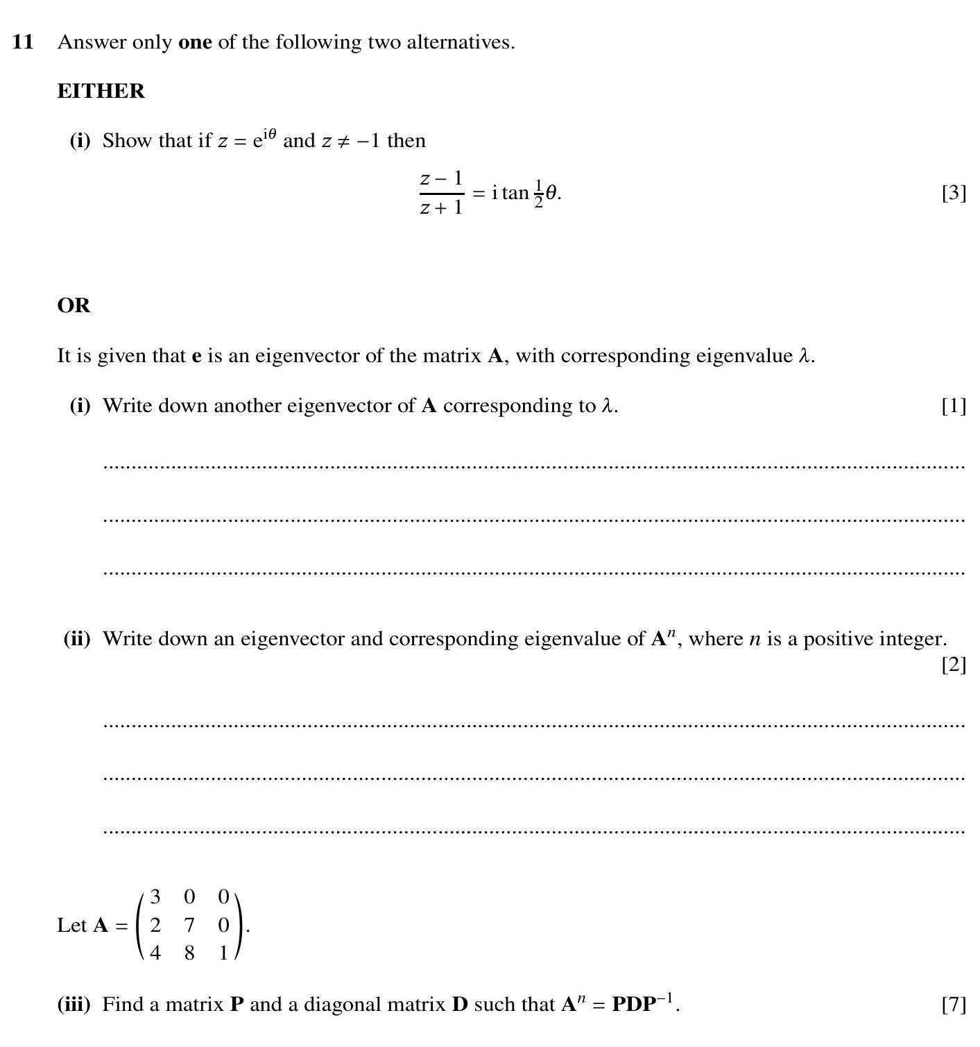 A-Level CIE Further Maths 1.1 Complex Numbers & Argand Diagrams: Show ...