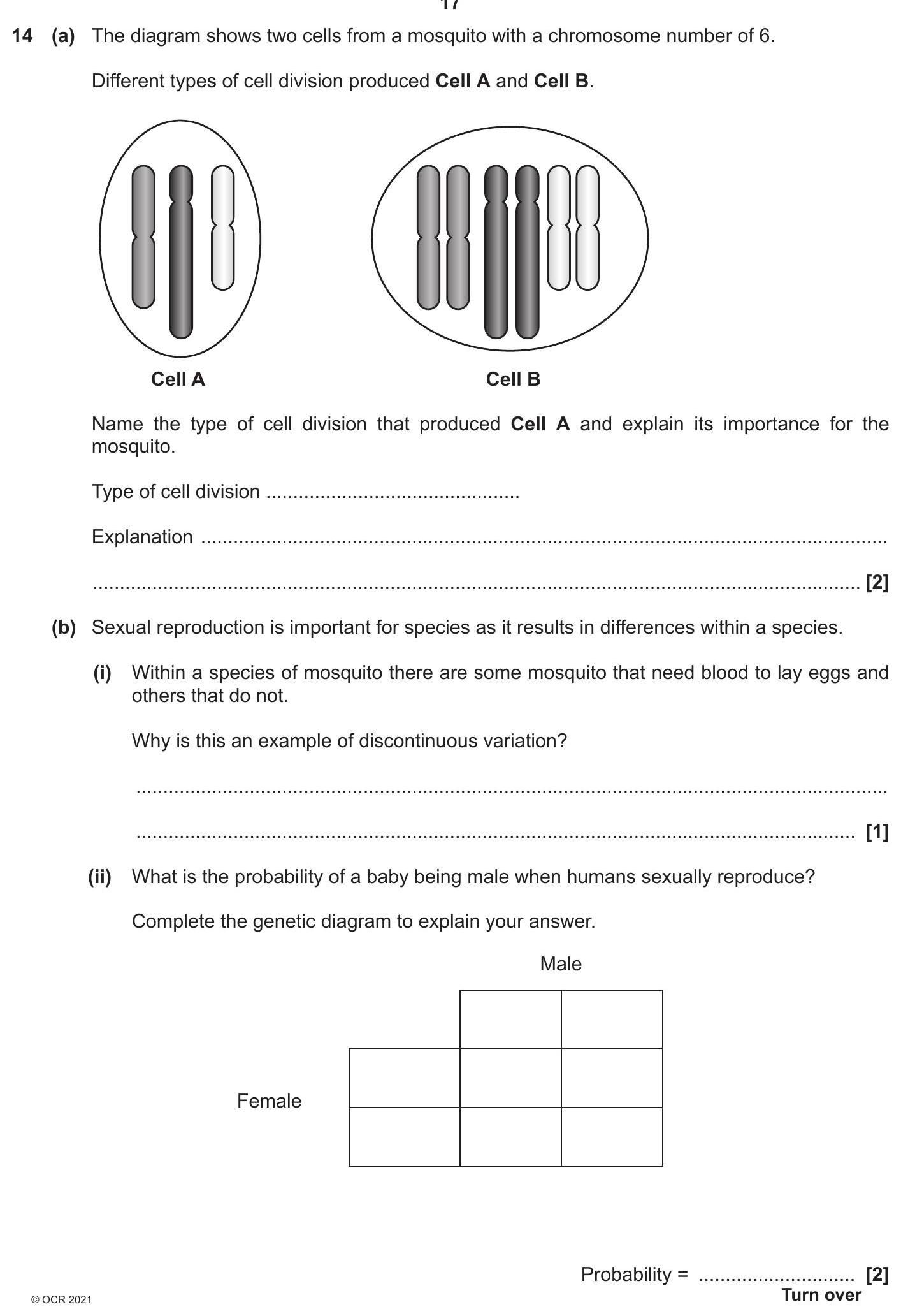 GCSE OCR Gateway Biology (Combined Science) 6.2 Variation & Evolution ...