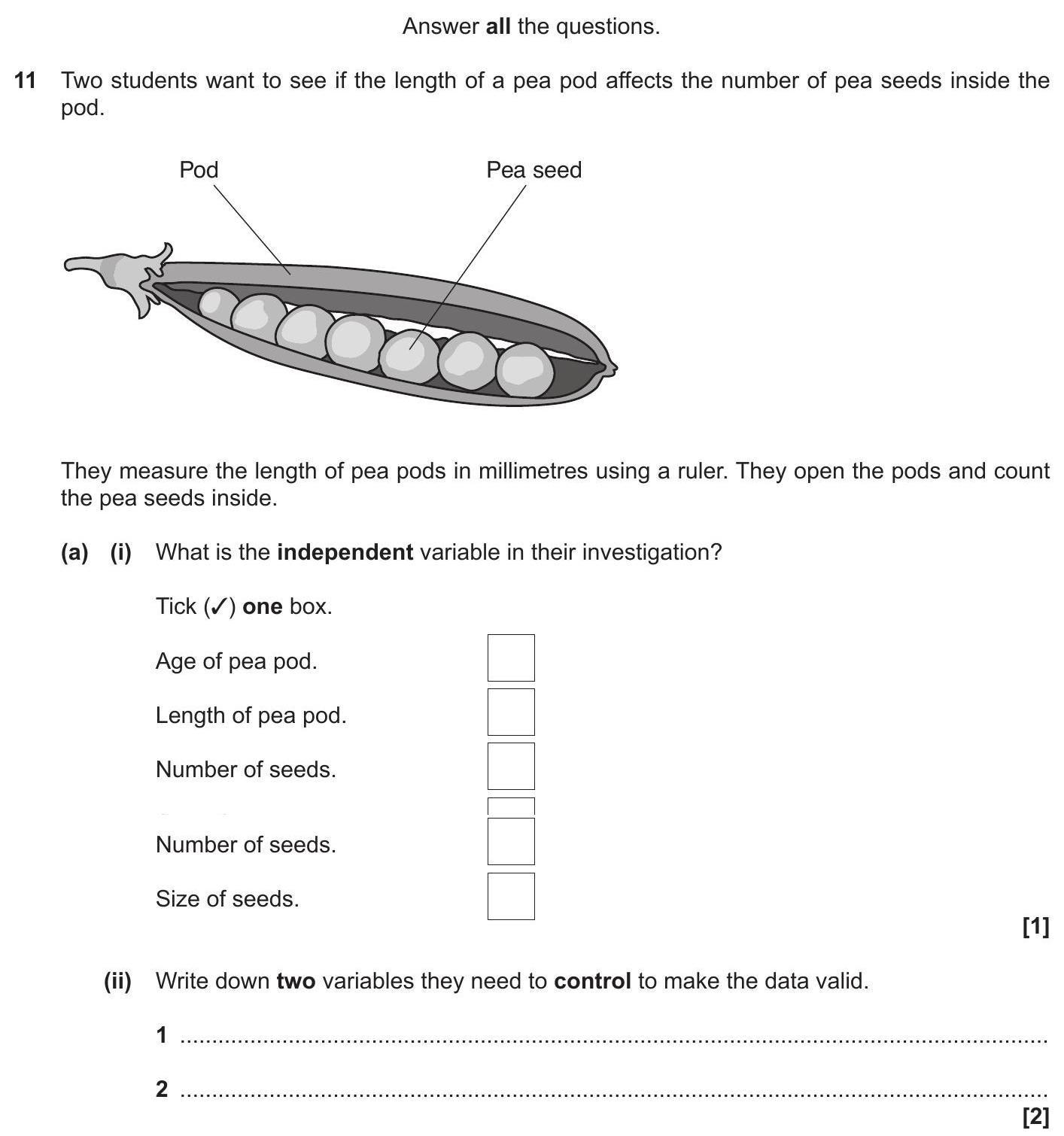 GCSE OCR Gateway Biology Combined Science Plant Tissues, Organs ...