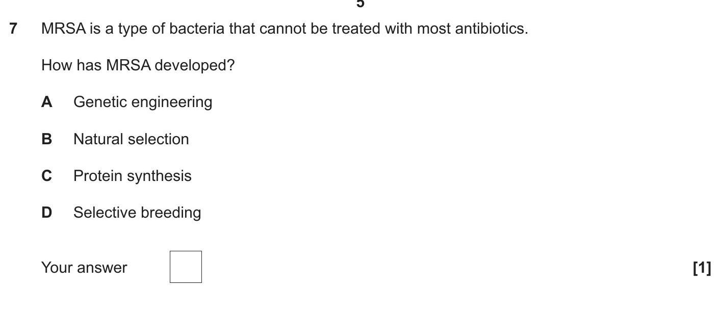 GCSE OCR Gateway Biology Combined Science 6.2 Variation & Evolution ...