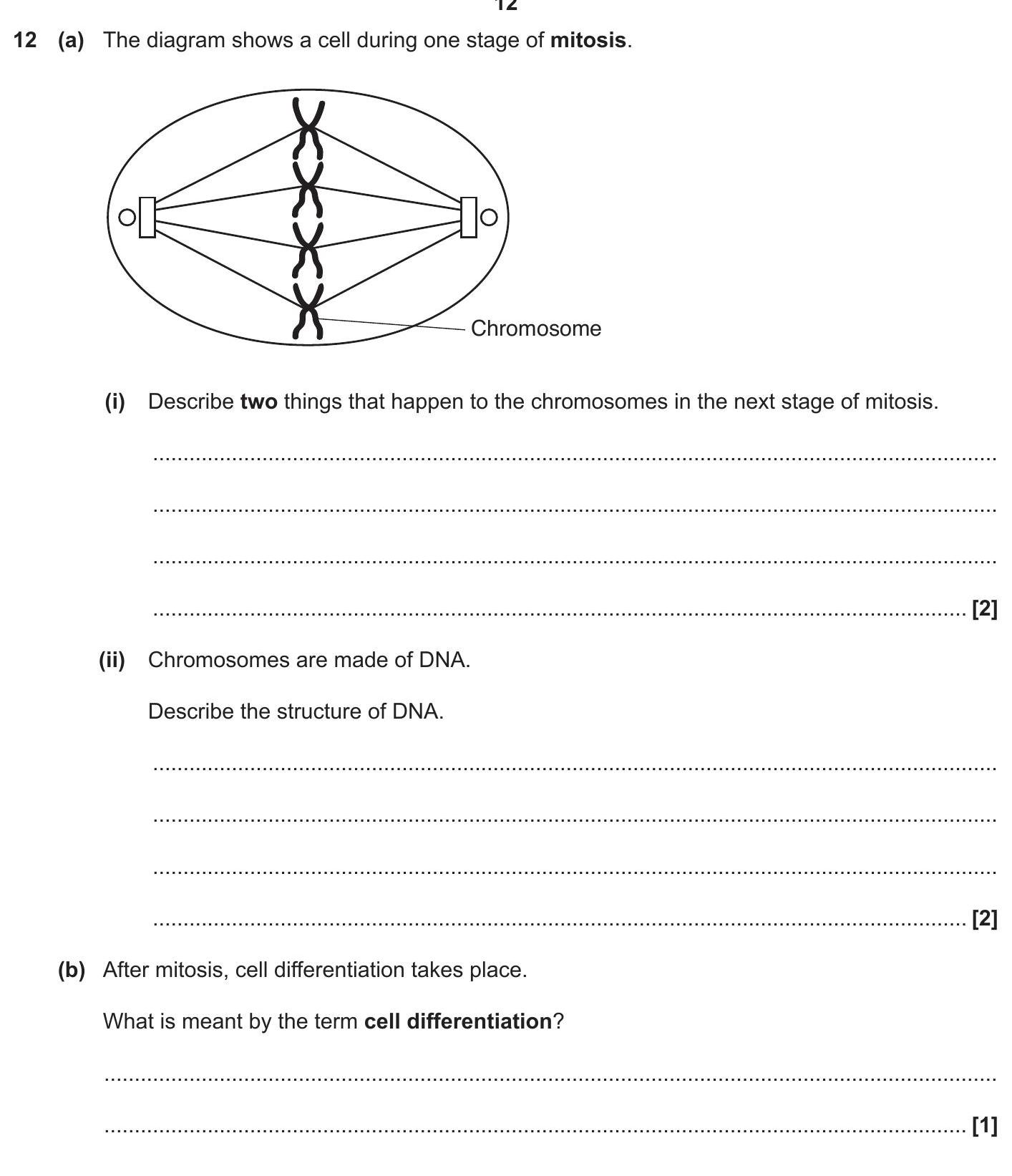 GCSE OCR Gateway Biology (Combined Science) 1.2 Cell Division: The ...
