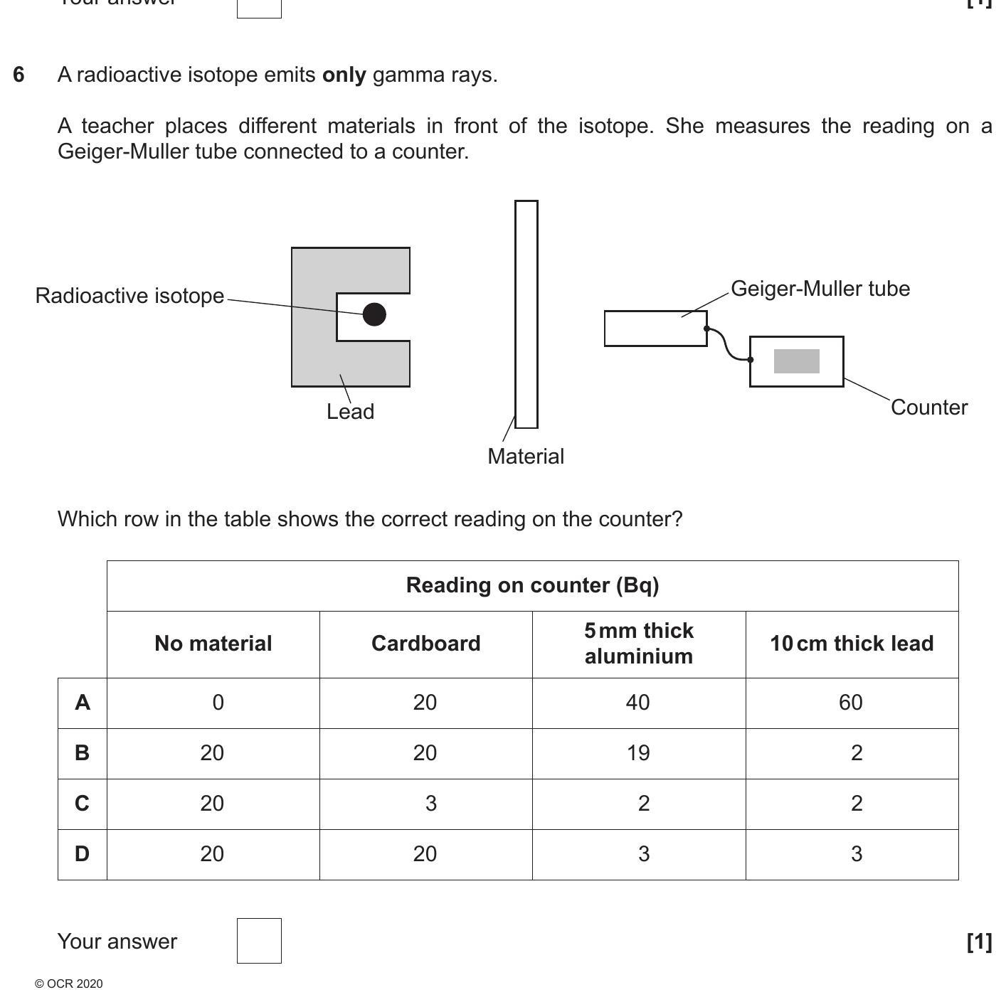 GCSE OCR Gateway Physics Combined Science 4.1 Atoms & Isotopes: A ...