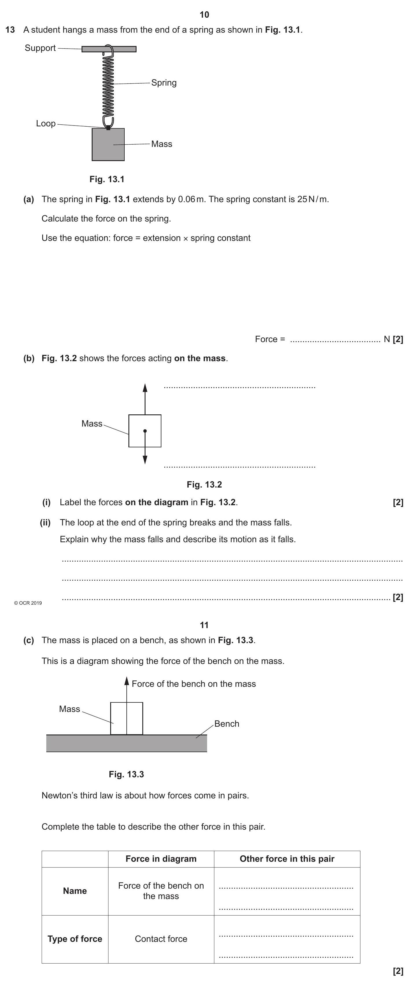 GCSE OCR Gateway Physics Combined Science 7.1 Permanent & Induced ...