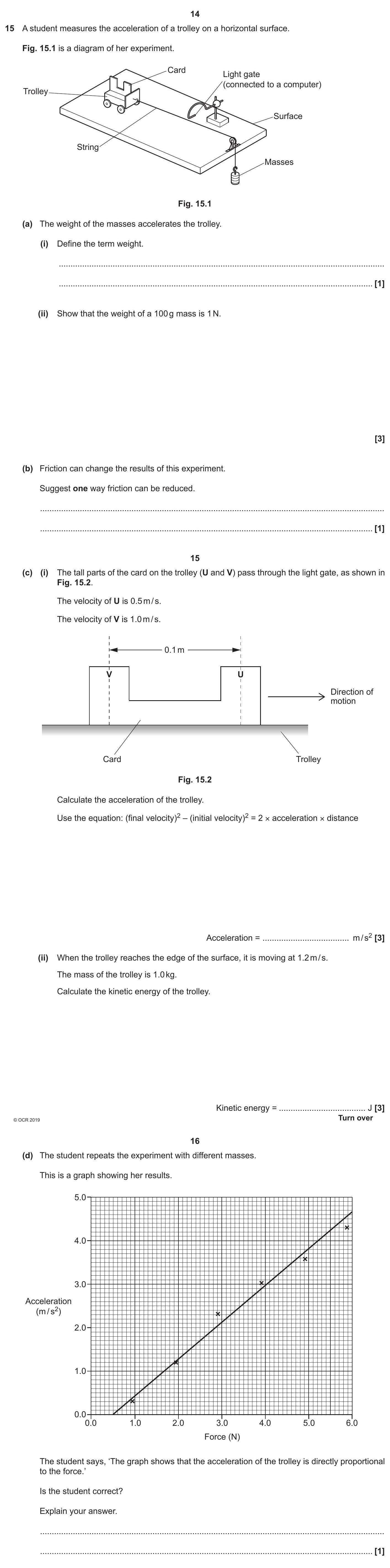 Gcse Ocr Gateway Physics Combined Science 2 1 Current Potential Difference And Resistance A